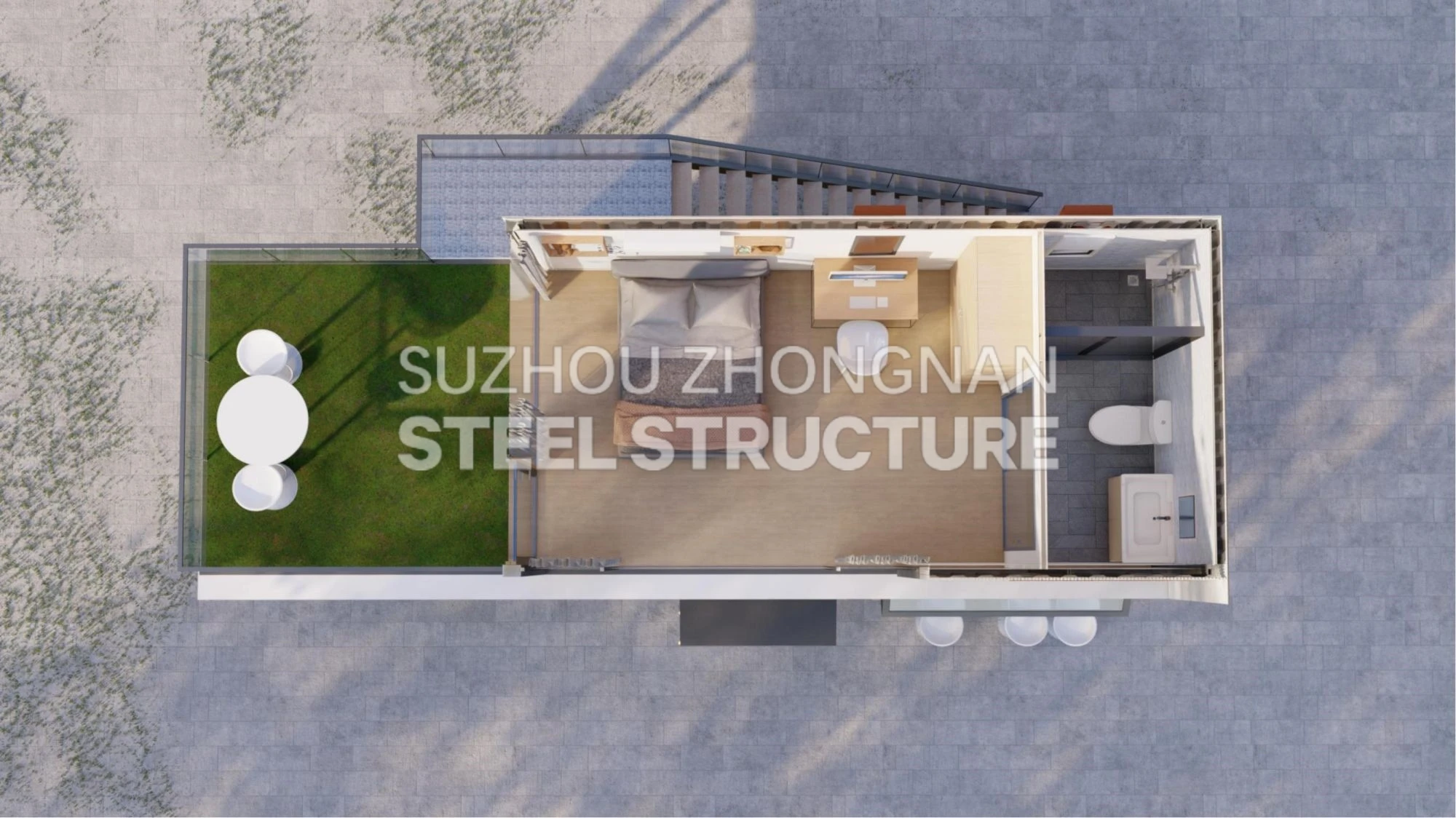Zhongnan Detachable Container Homes - Modular & Portable