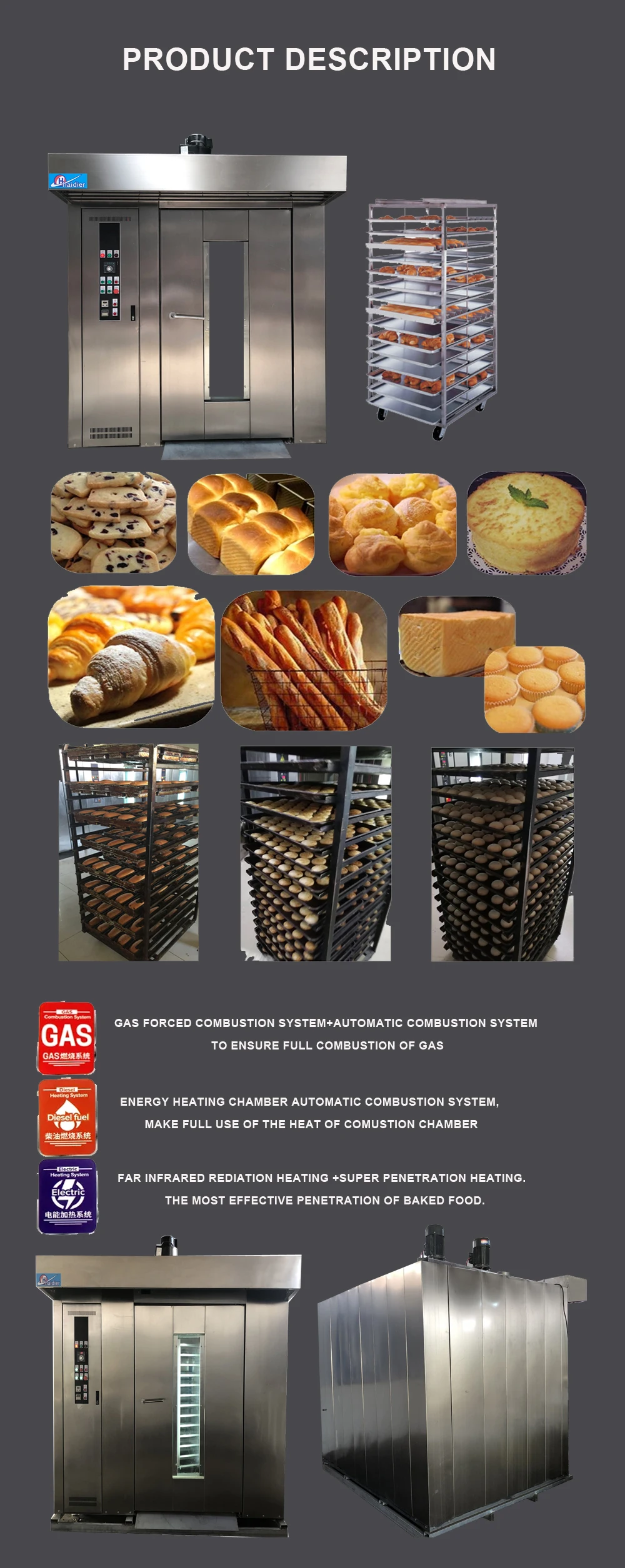 Bakery Industrial Bread Making Machines Commercial Bakery Baking ...