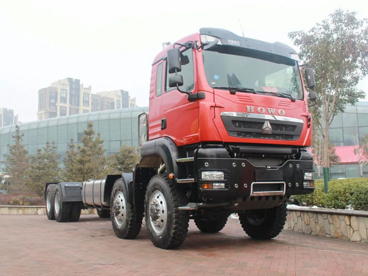 SINOTRUK HOWO 8x8 All Wheel-Drive Tractor Truck - 371 HP, 41-50t ...