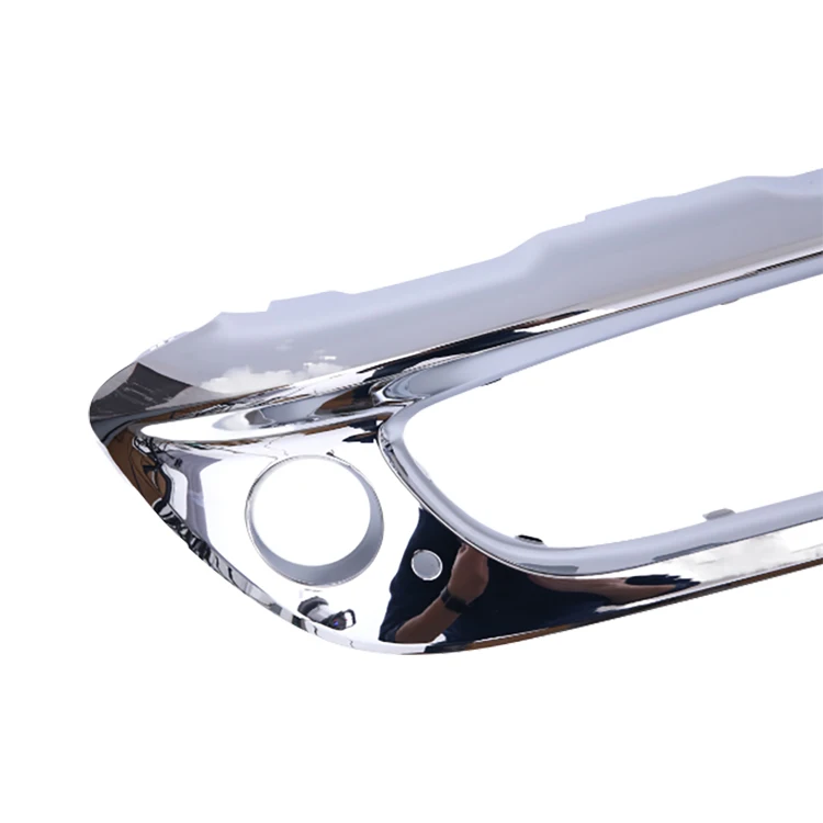 Electroplating Plastic Front Bumper Chrome Trim Plate Down For Mercedes ...