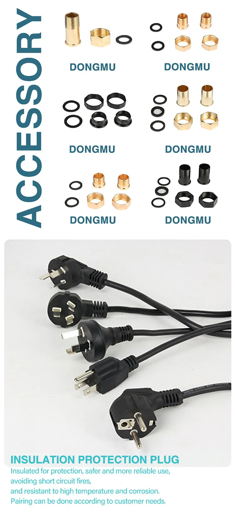 DONGMU RS32-4 220v/127v Grundfs Booster Pump Seal Mechanical Household ...