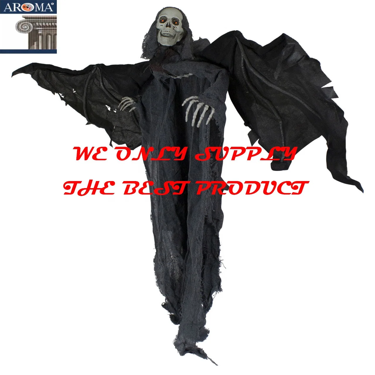 Scare up Halloween with Reaper with Wings Animatronics