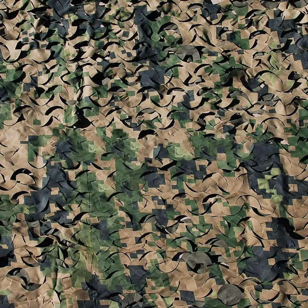 Vehicle Covering Camo Netting - Hunting Shadow Camo Net