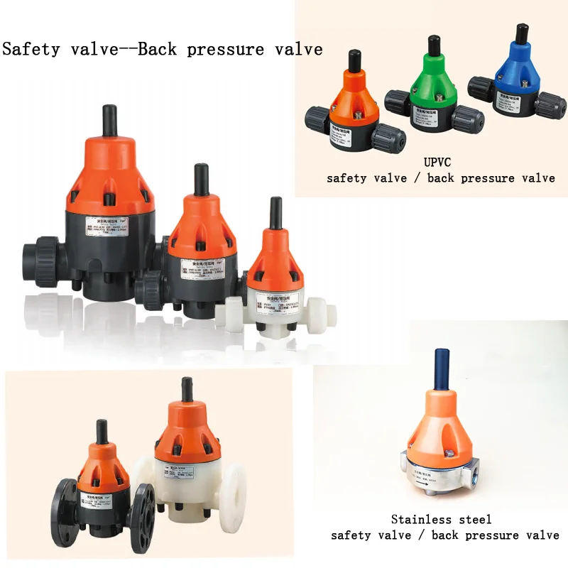 LG PVDF DN15 Back Pressure Valve - Reliable Safety Solution