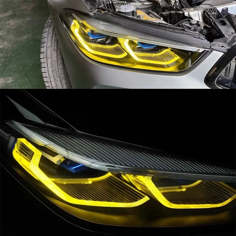 M8 Yellow Drl Module Multicolor Led Boards Daytime Running Lights For ...