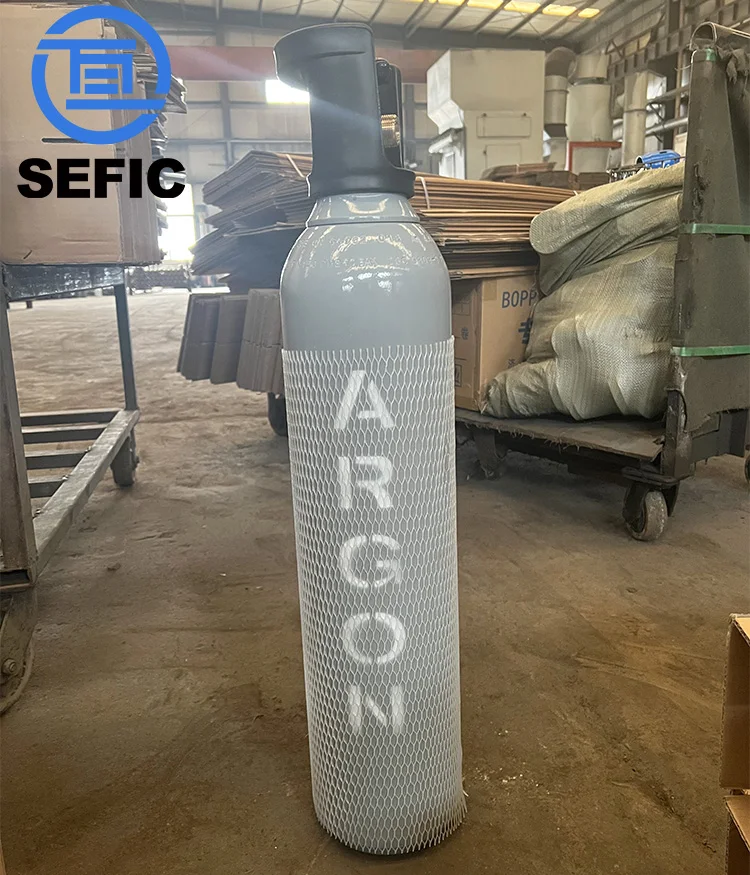 ISO9809-3 150Bar 10L Oxygen Nitrogen Argon Helium CO2 Steel Seamless ...