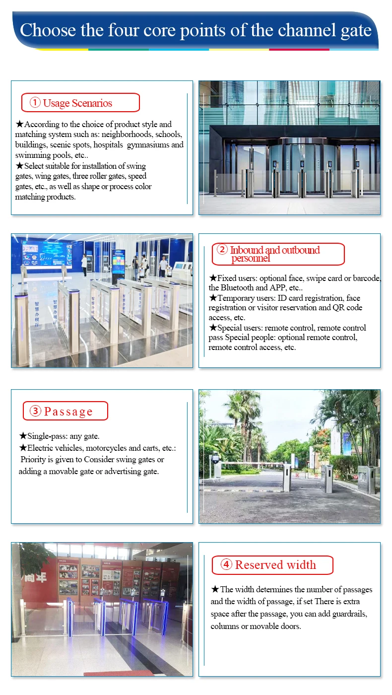 Hot Sale OEM Logo Sliding Turnstile / Turnstile Door / Security Barrier ...
