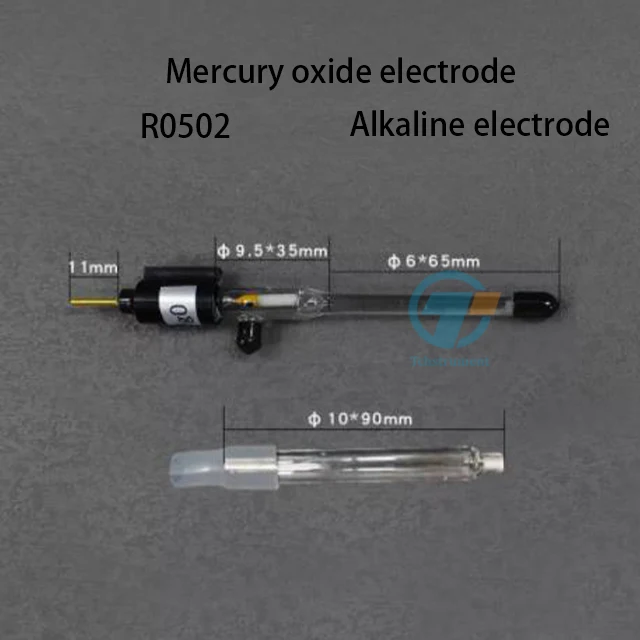 Laboratory Three-electrode System Reference Electrode Mercury Oxide ...