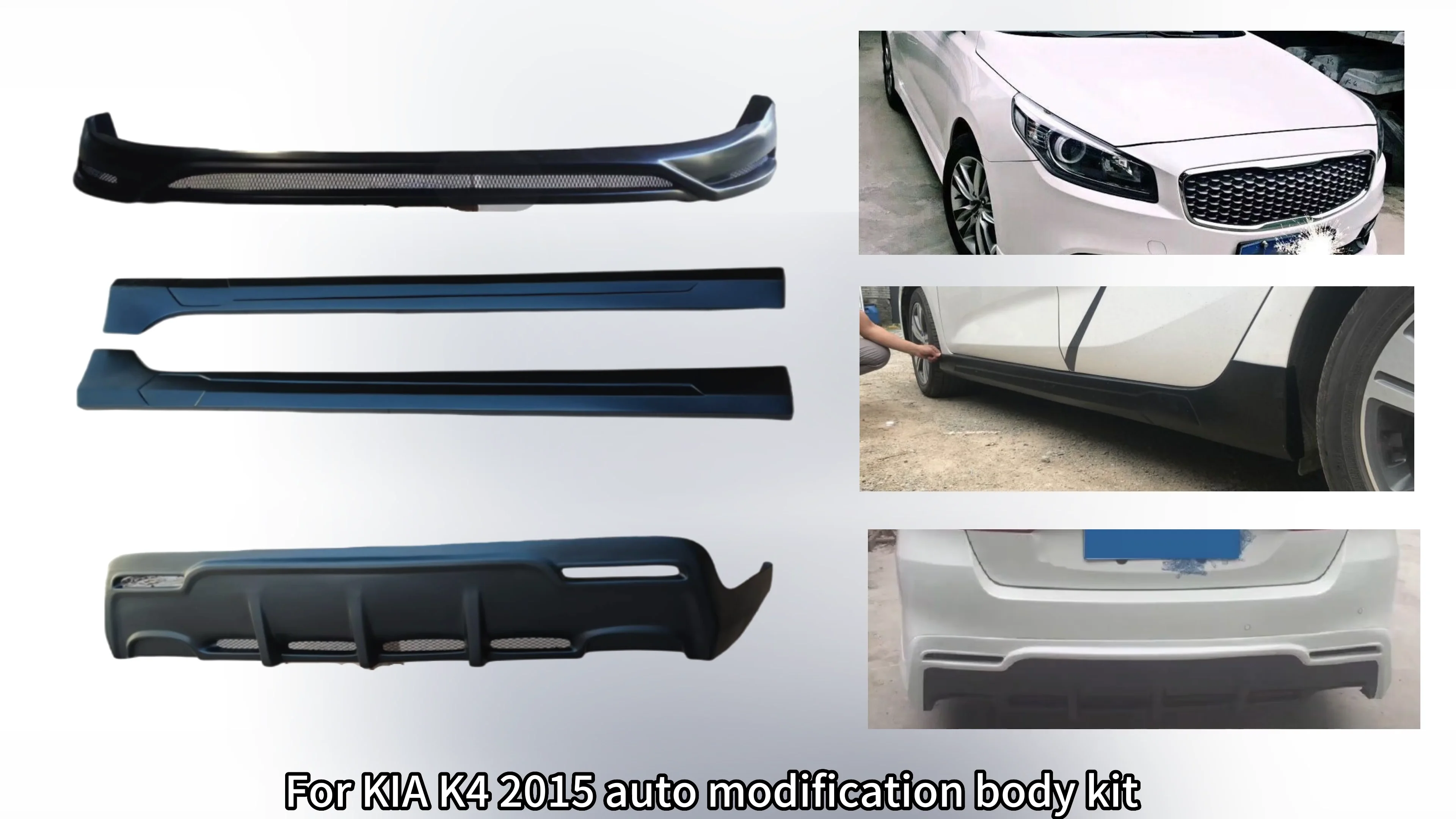 Wide Body Kit For Kia K4 2015,The Pp Auto Body Systems Includes Front ...