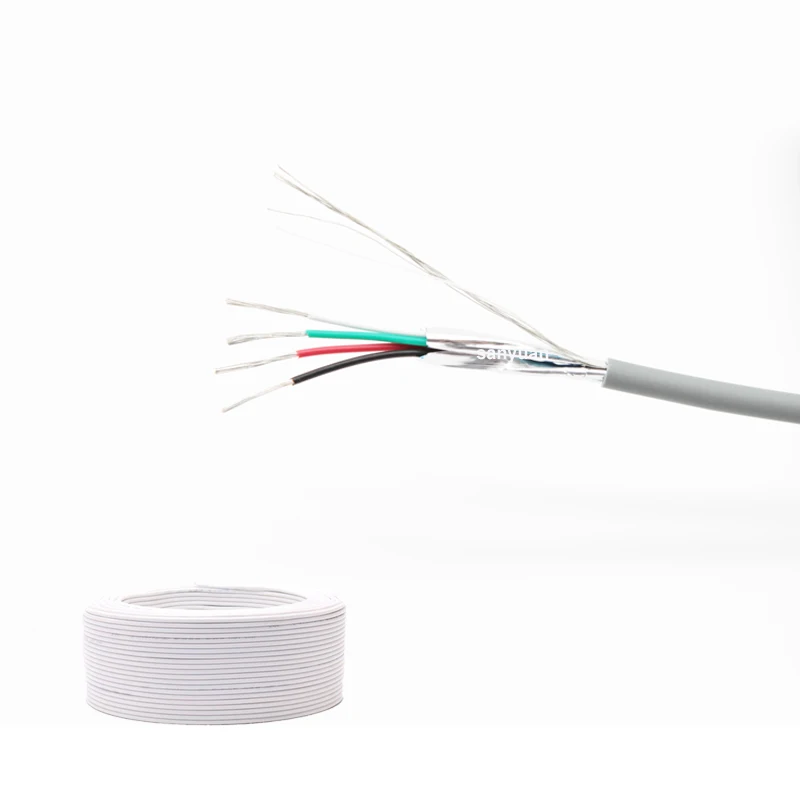 22awg 4core Multicore Security Shield Alarm Cable Signal Cable For ...