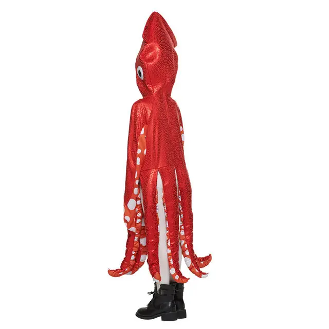 Women Halloween Cosplay Costume Cute Marine Creature Squid Cloth For ...