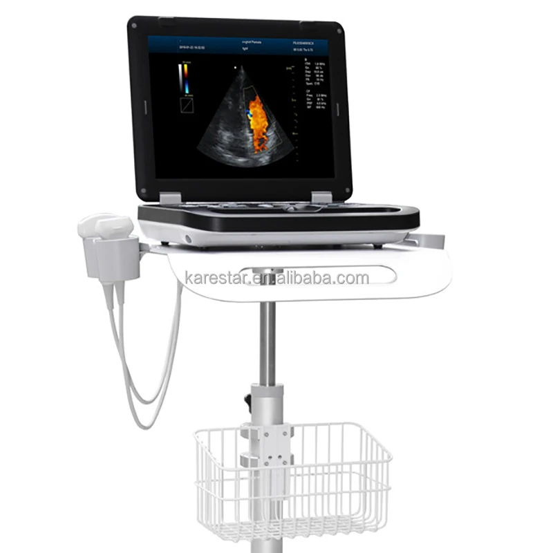 Echocardiography Machine Price 3d 4d Cardiac Echo Karestar Portable CW ...