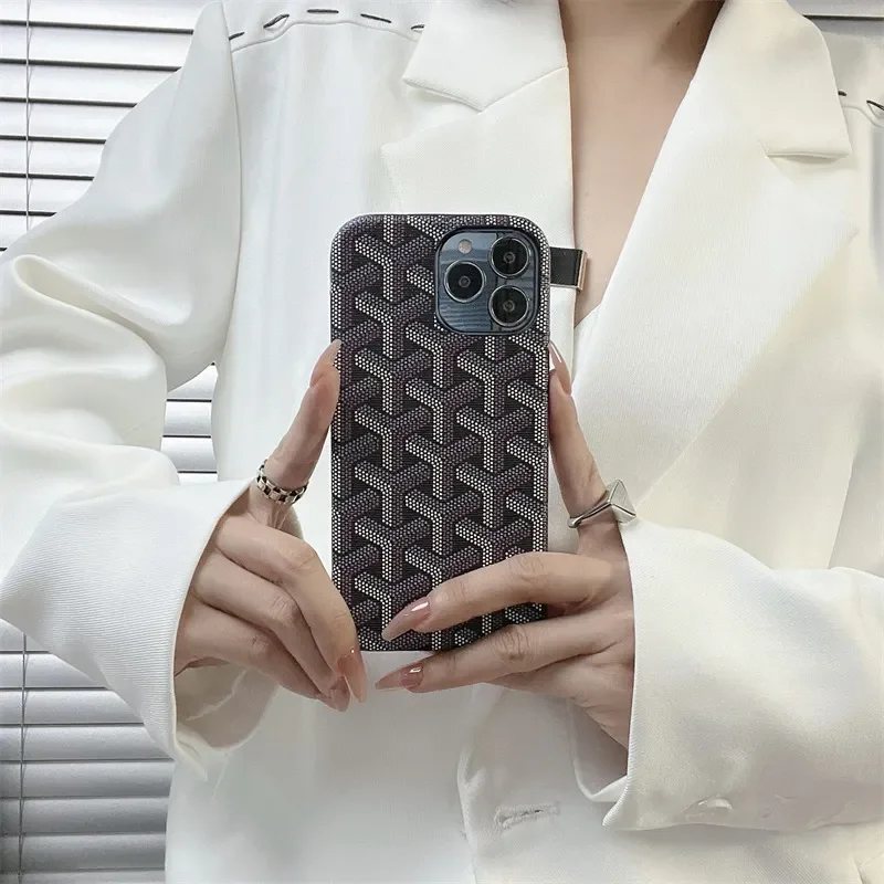 Hot Sale Colorful Letter Y Printed Goyard Mobile Phone Case For Iphone ...