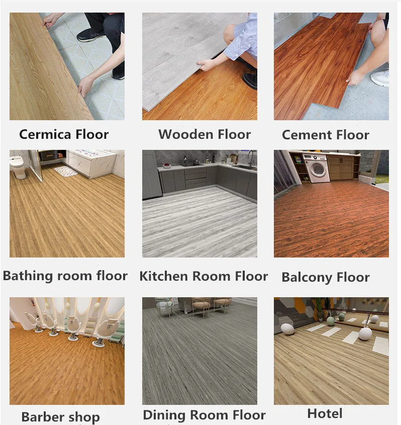 PVC Vinyl Flooring - Durable, Easy Install, Waterproof