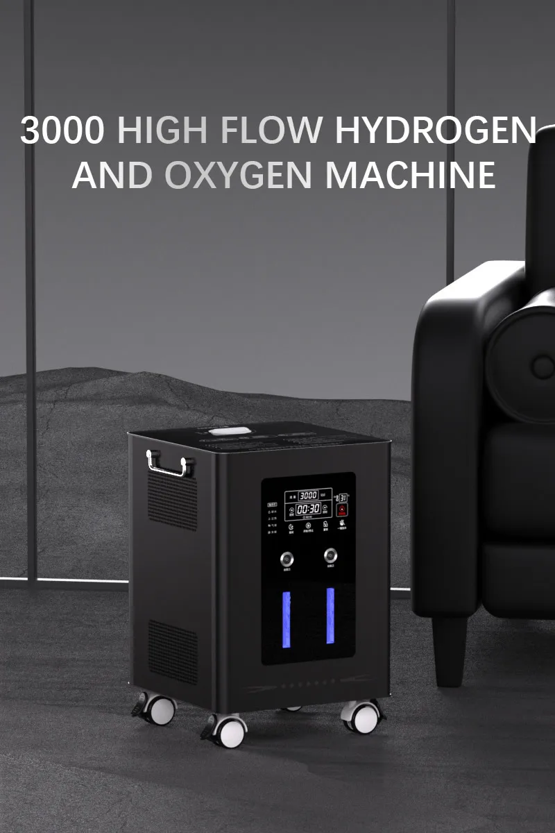1800ml/min Hydrogen Generator H2 Inhalation Machine Large Capacity High ...