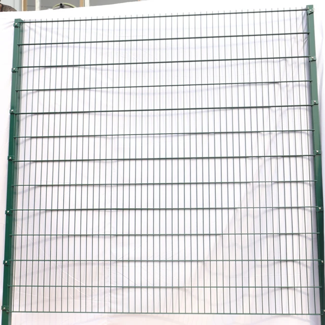 Wholesale 656 / 868 Twin-wire Mesh Security Fencing With Double Leaf ...