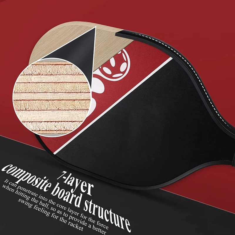 Custom Design Glass Fiber Usapa Pickleball Paddles Set Of 2 Carbon ...