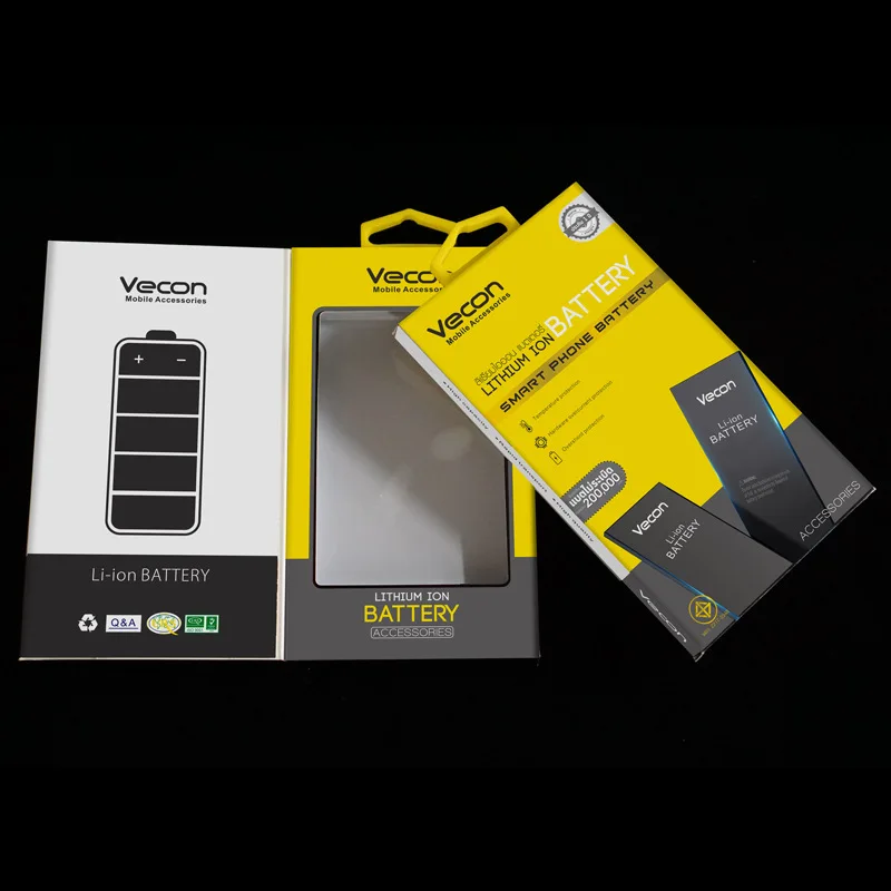 Alibaba.com: Custom cell phone battery packaging box with clear window ...