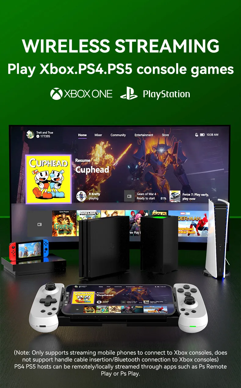 New Led D7 Six Axis Bluetooth Portable Gamepad Toystick Wireless Game ...