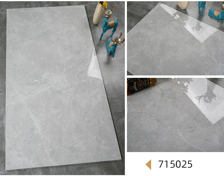 Polished Grey Marble Porcelain Tiles - Luxury & Durability
