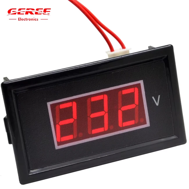 China Manufacturers Digital DC Voltage Meter 0~2000V for Bikes, ATVs ...