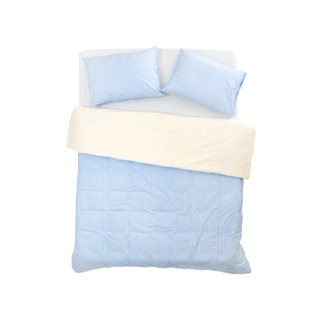 Wholesale 100% Cotton High Quality Bio-washing Pound Stripe No-quilting ...