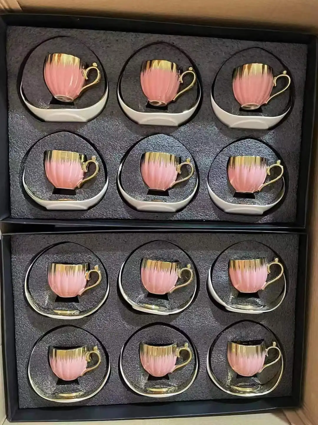 Luxury Espresso Ceramic Coffee Cup And Saucer Latte Turkish Arabic ...