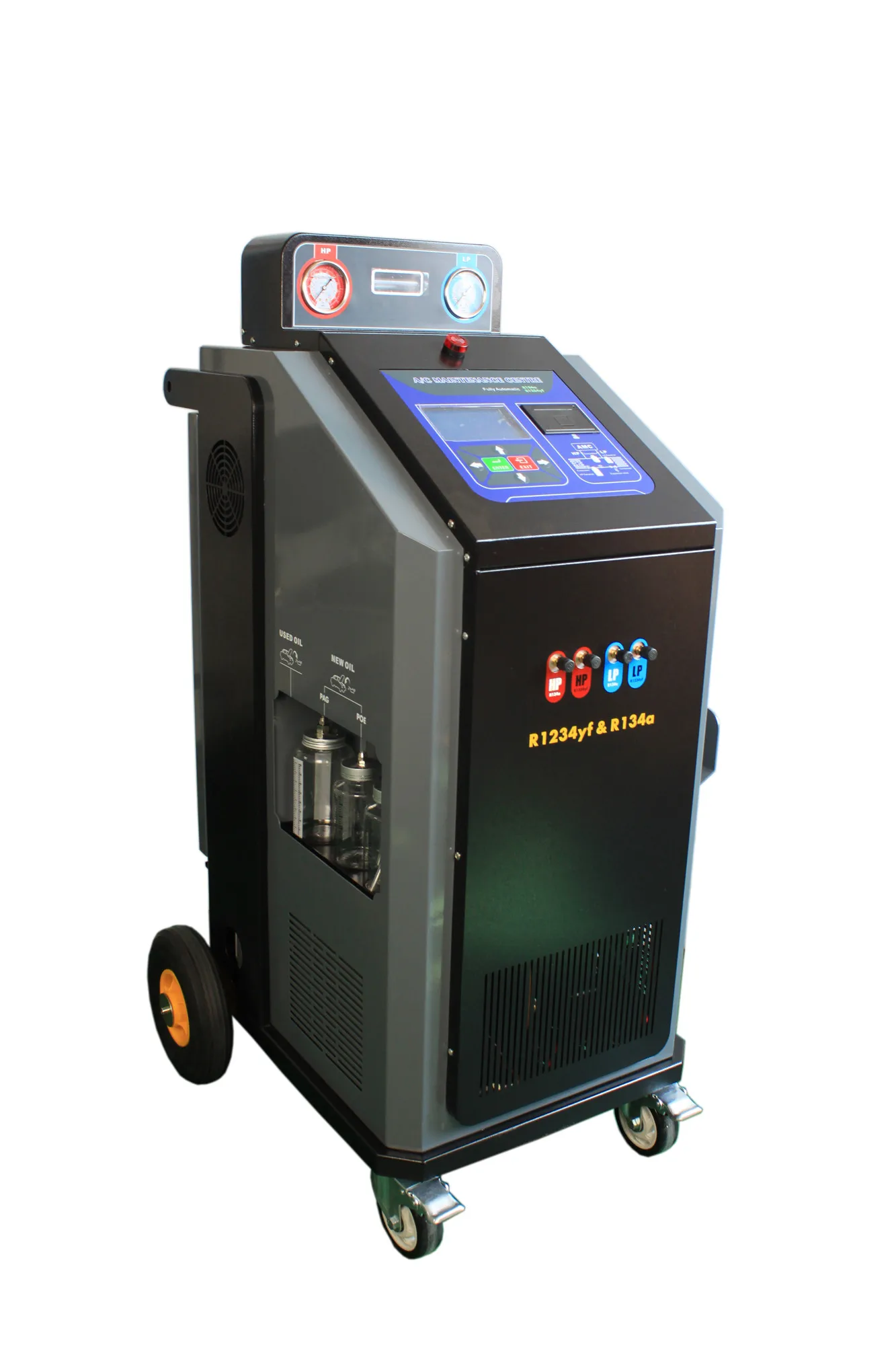 AMC-1000D Dual System Refrigerant Recovery Machine