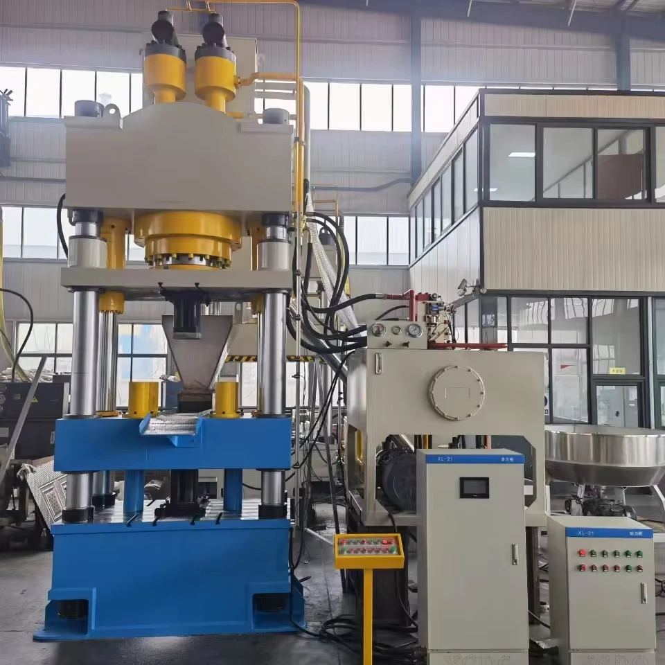 Waste Copper Aluminum Pressing Cake Machine Scrap Metal Powder Press ...