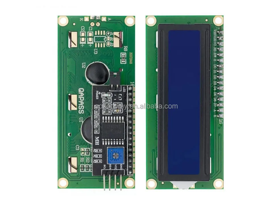 LCD1602 Blue Screen Module with PCF8574 I2C Interface