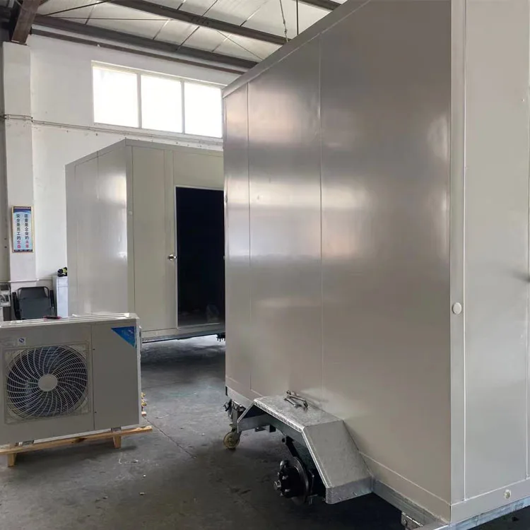 Refrigeration Trailer Box Portable Cold Room Box Custom Mobile Chiller ...