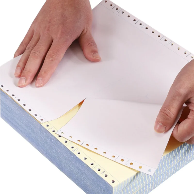 Customized 60gsm Carbonless Copy Paper - Double Tree Brand