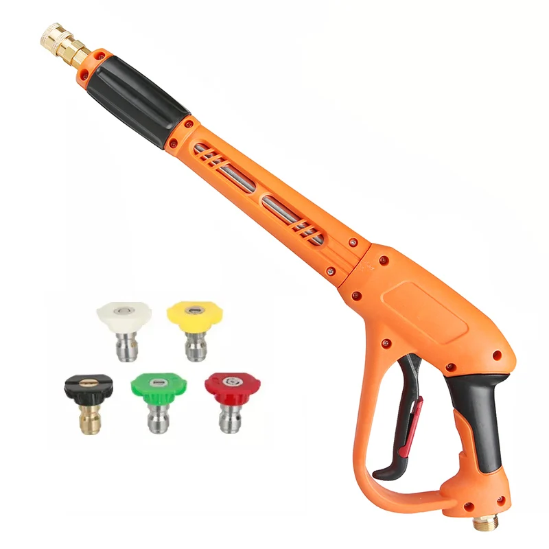 SPS High Pressure Washer Gun Water Spray Long Pressure Gun With 5 Color ...