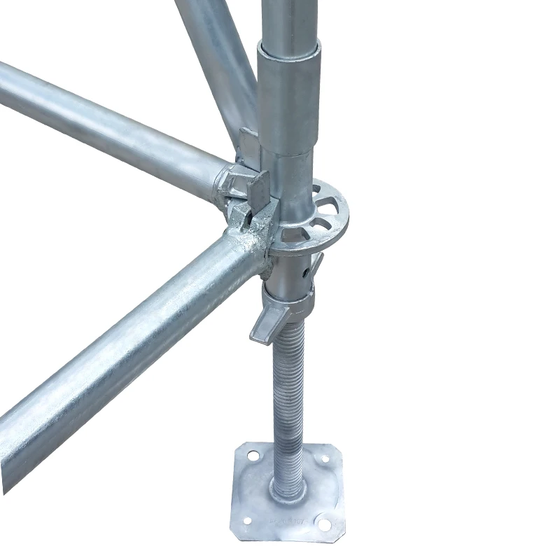 Construction HDG Ringlock Scaffolding System Metal Lightweight ...