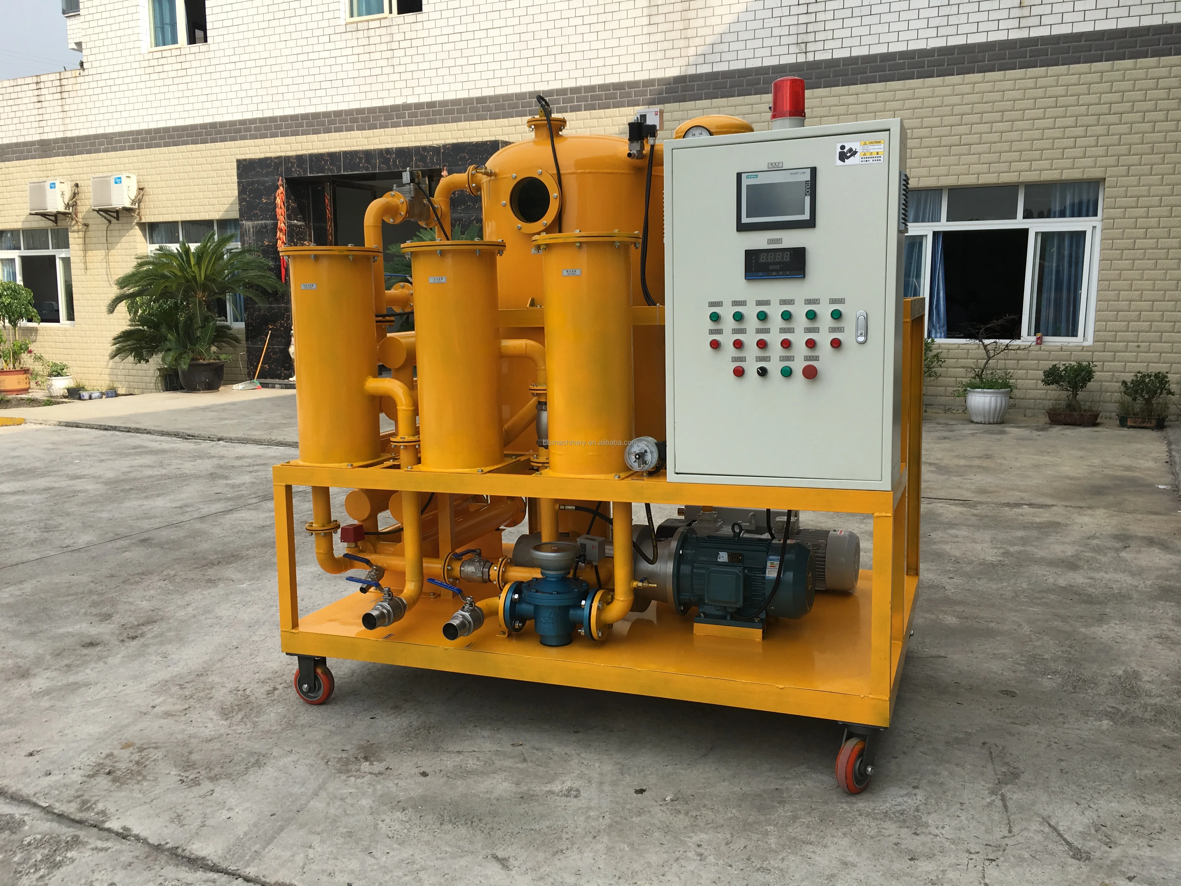 Transformer Oil Dehydration Degassing Machine Transformer Oil Purifying ...