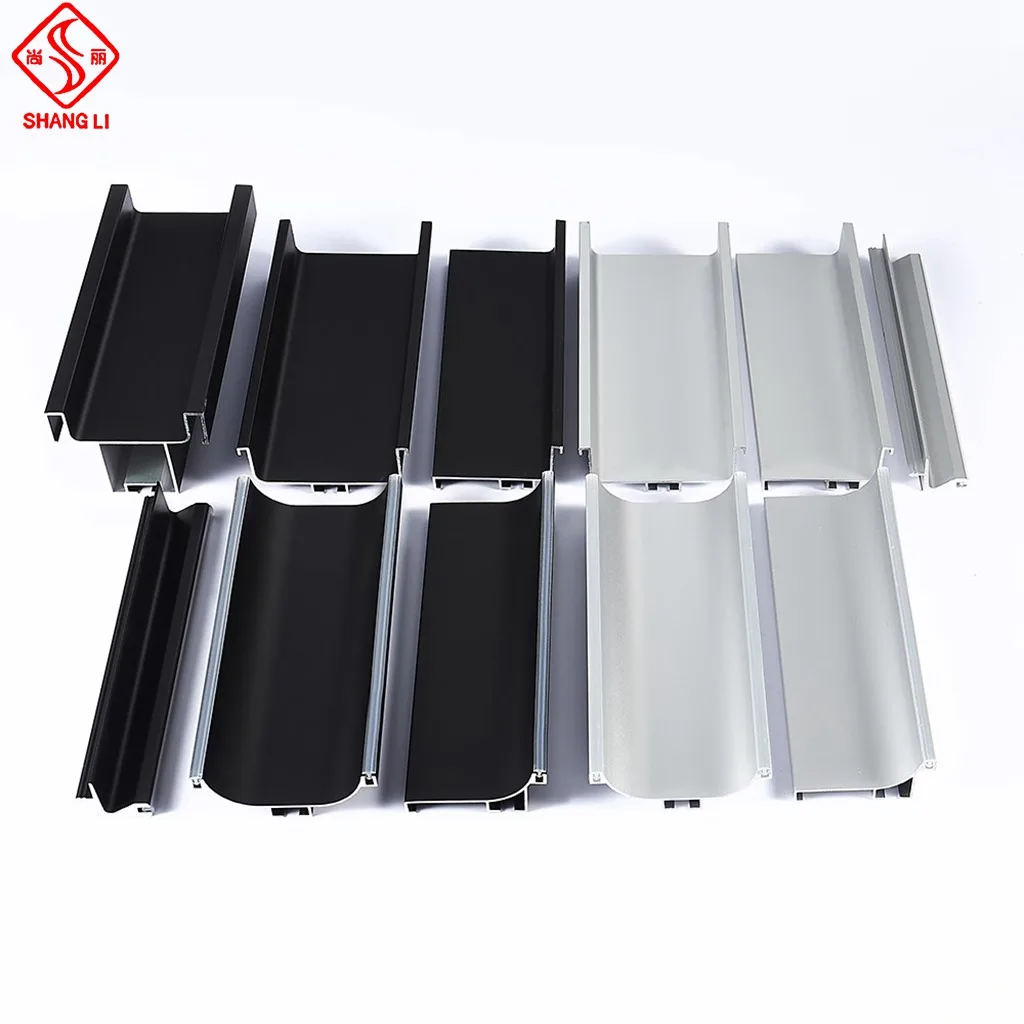 Aluminum Concave Handle Profile for Kitchen Cabinet