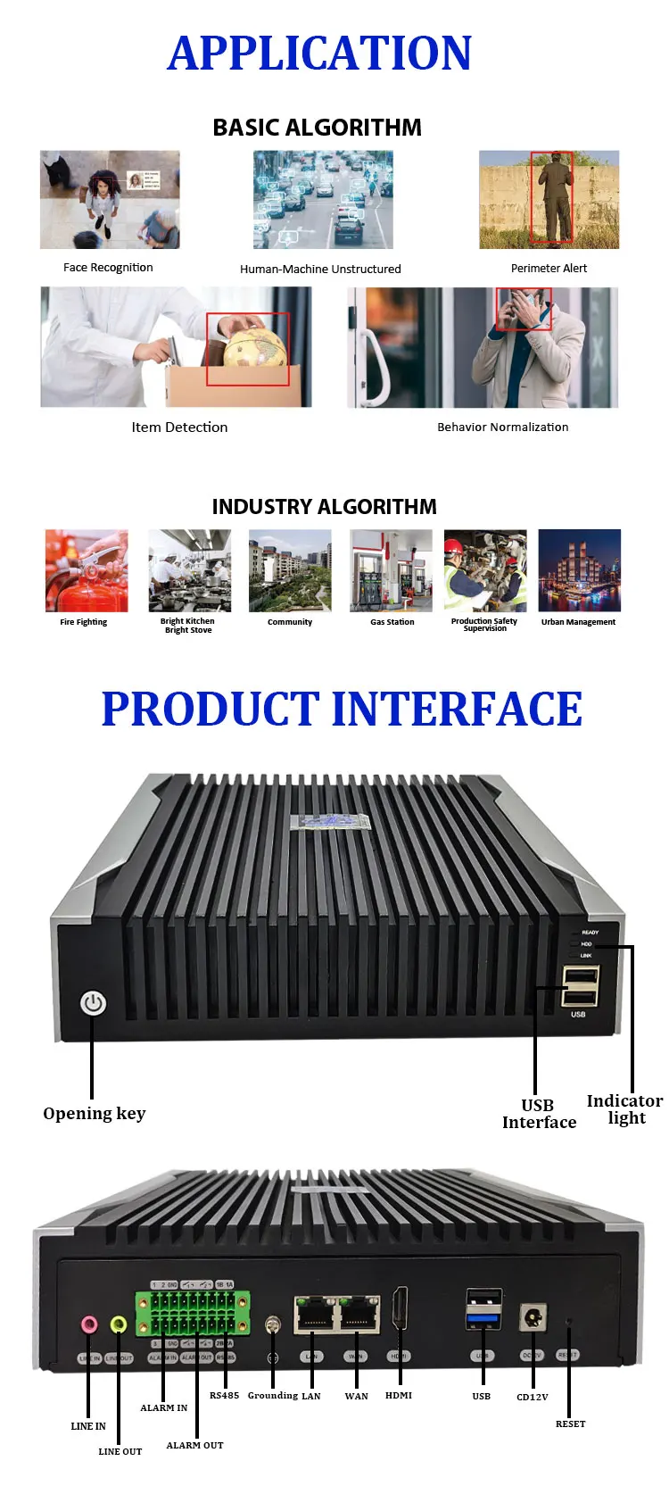 Hfsecurity Xcore Ai Box Ai Edge Multifunction Industry Edge Ai ...