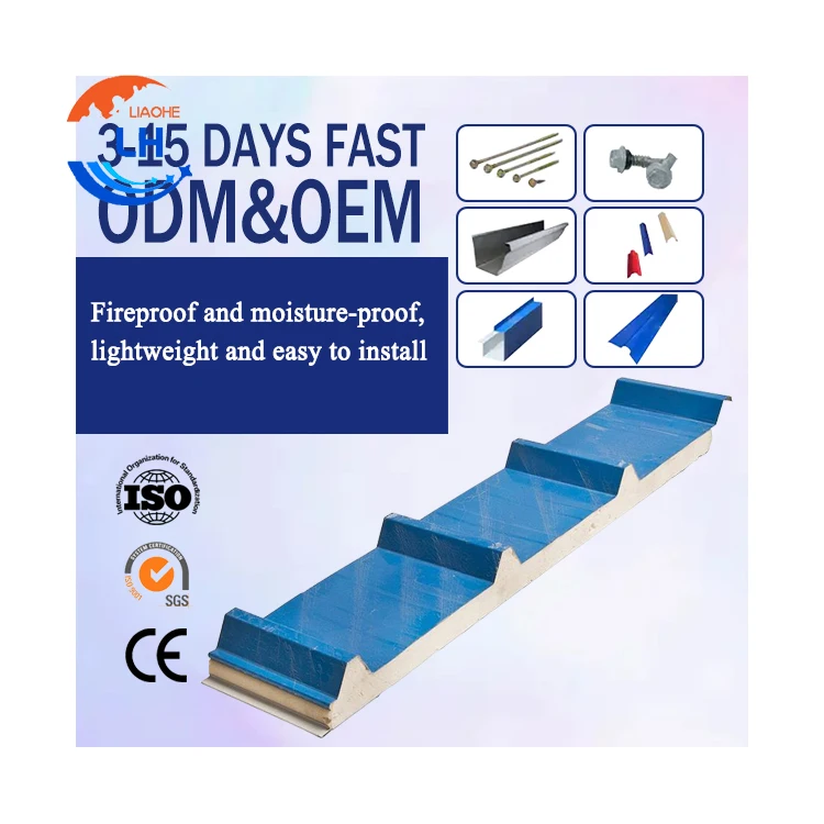 Long Lasting Rock Wool Insulated Panels With Pvc Coating For Exterior ...