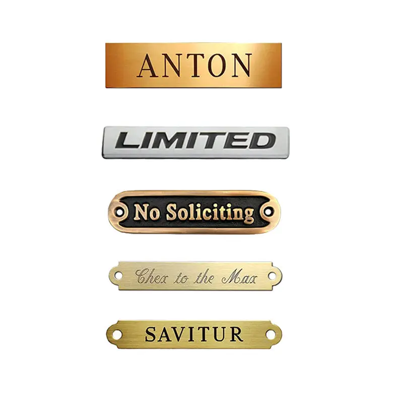 Alibaba.com: Custom Metal Name Plate, 3D Logo, Stainless Steel ...