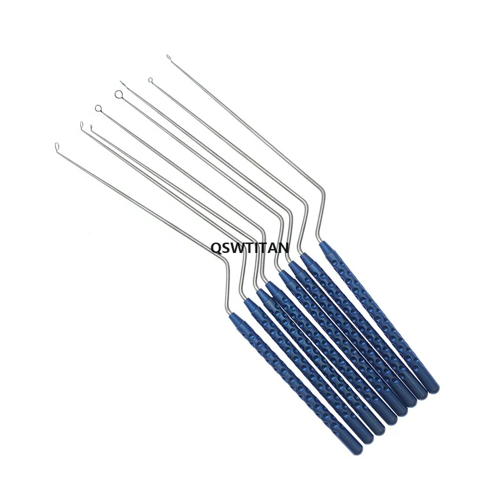 Micro Pituitary Malleable Ring Curette - QSWTITAN Tools