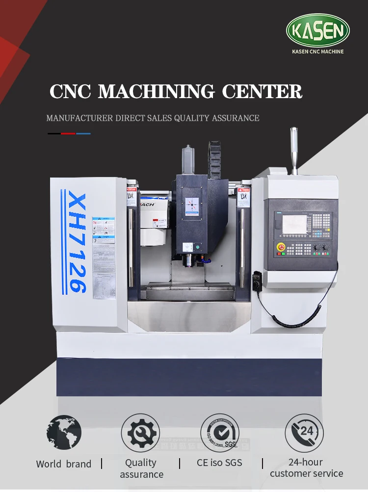 Mini Cnc Milling Machine Xh7126 Cnc Milling Machine Center - Buy Cnc Milling Machine Center,Mini ...