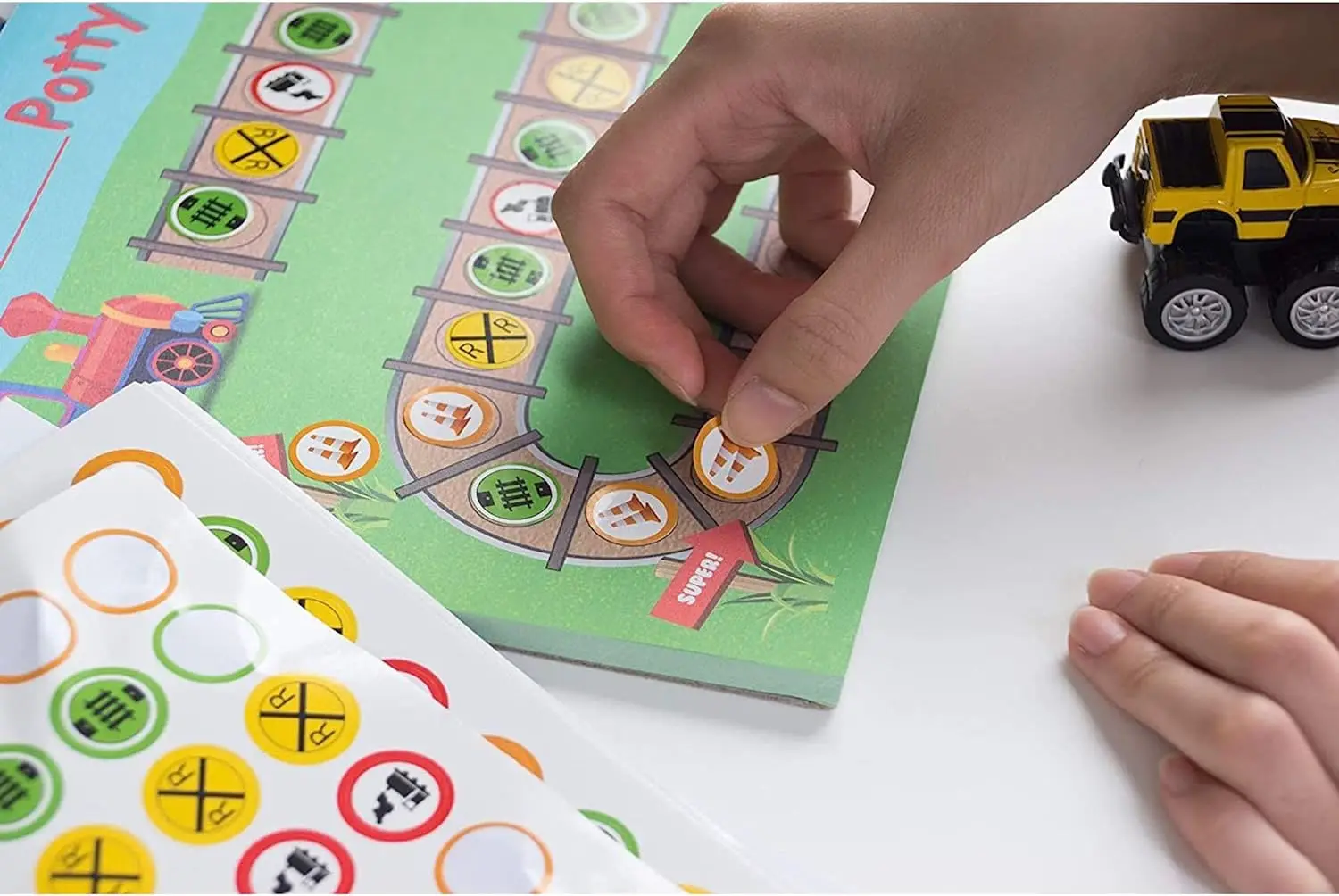 Potty Training Reward Chart Train And Railroad Themed Toilet Training ...