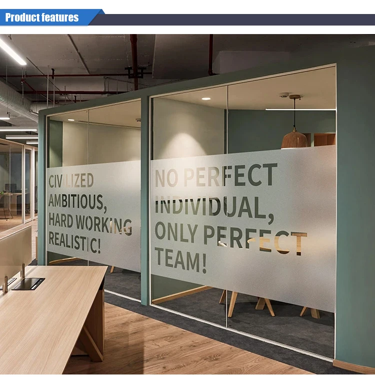 Customized Frosted Window Stickers - Durable & Versatile