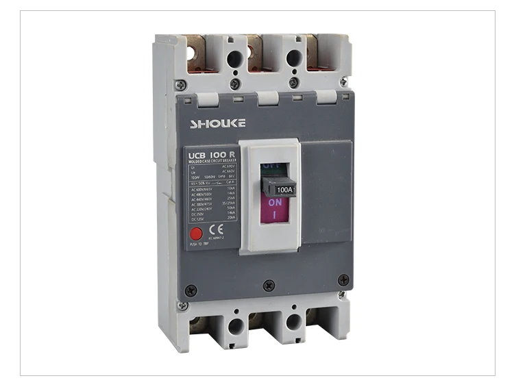 성형 케이스 회로 차단기 UCB100R 100A 3P mccb 100amp 성형 케이스 회로 차단기 UCB 100A ...
