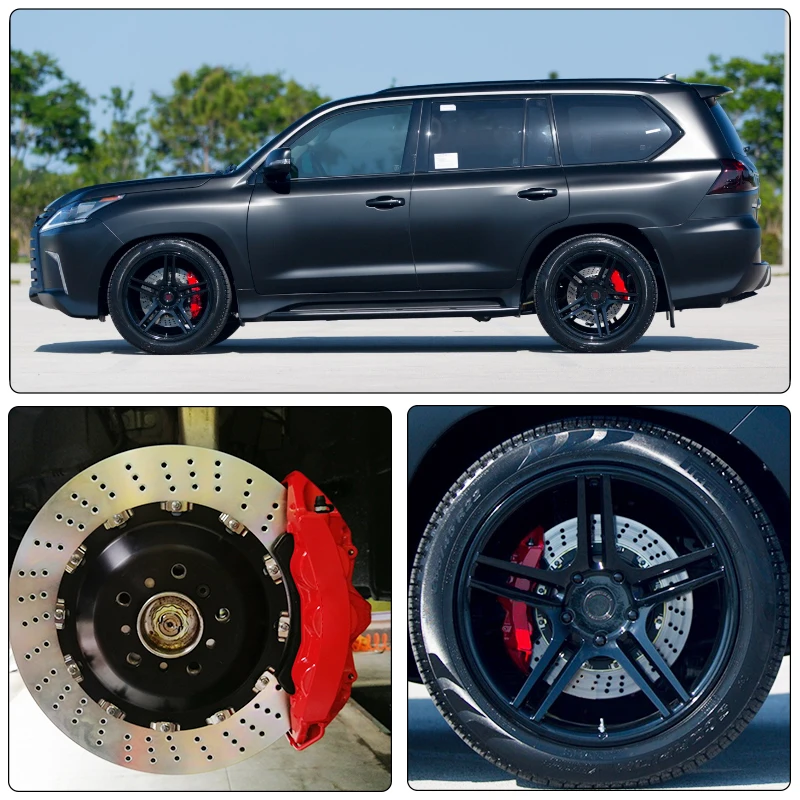 6 Pistons Big Brake Caliper Kit Auto Brake Systems Car Brake Systems ...