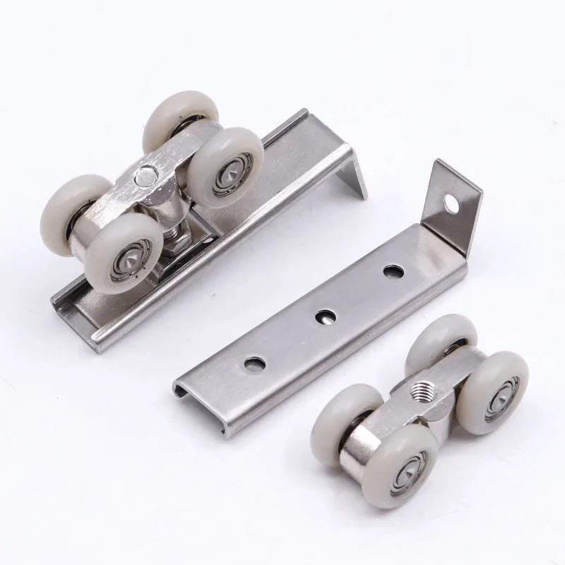 Stainless Steel Wardrobe Lifting Wheel Cabinet Rollers Sliding Hanging ...