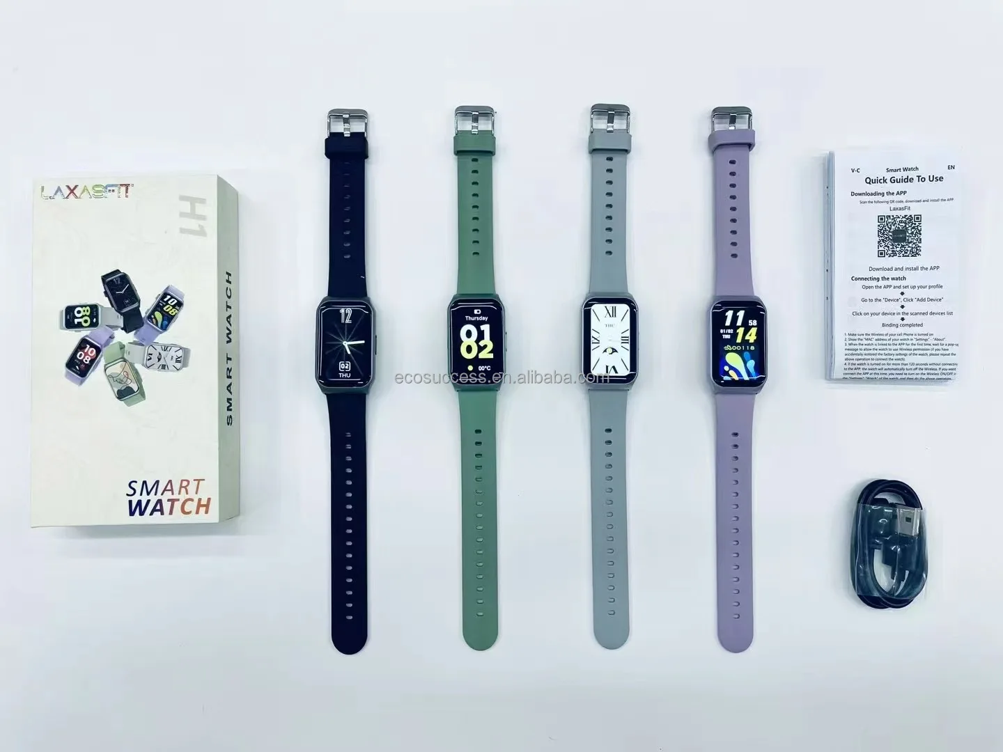 2025 Newest H1 Smartwatch - BT Touchscreen for Men & Women