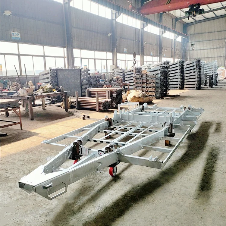 Galvanized 20FT 40FT Container Chassis for off Road Trailers