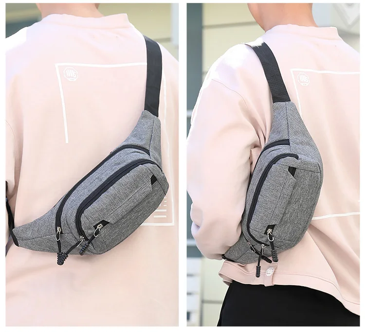 Oxford Cloth Fanny Pack - Durable and Stylish Crossbody Bag