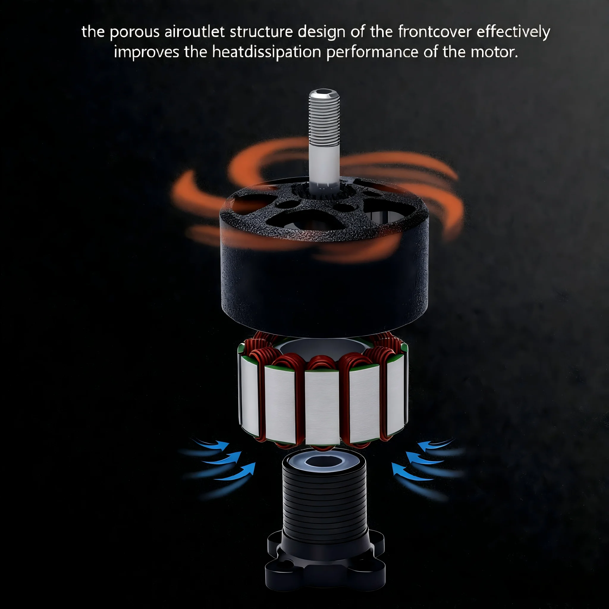 4250 800KV Outrunner Brushless Motor Metal for RC Plane FPV Racing ...